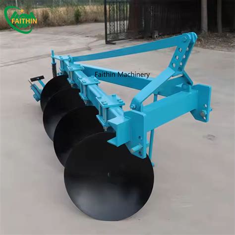 Tractor Mounted Disc Plough Agricultural Tube Plow Farm Tilling Machine