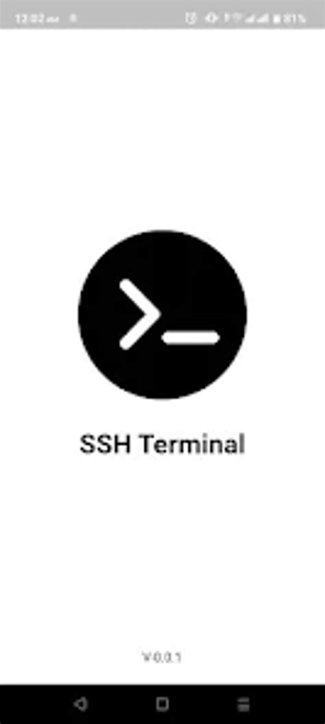 Ssh Terminal สำหรับ Android ดาวน์โหลด