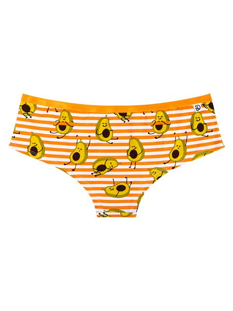 Womens Hipster Briefs Funny Avocado Dedoles