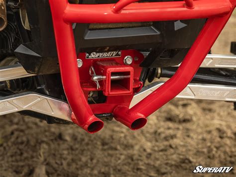 Polaris Rzr Xp Turbo Rear Bumper With Receiver Hitch Dtf Powersports