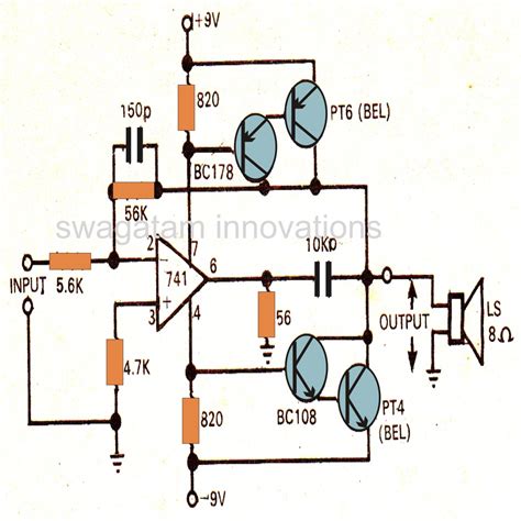 How To Make Ic 741 Application Circuits Power Amplifier And Regulated