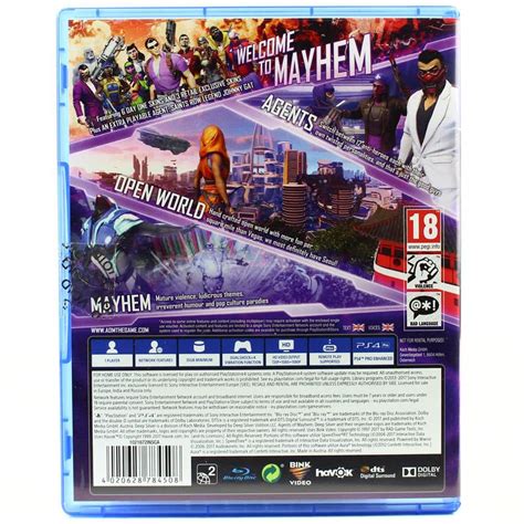 Agents Mayhem (PS4) - WTS Retro - Køb spillet her