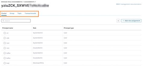 Perform Rbac Based Access Control In Apsaramq For Confluent Apsaramq