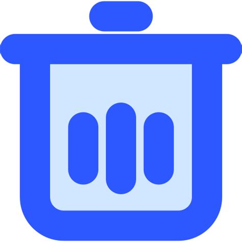 Delete Generic Blue Icon