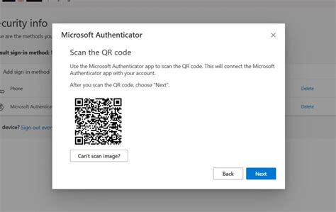 how to transfer qr codes in microsoft authenticator to new phone