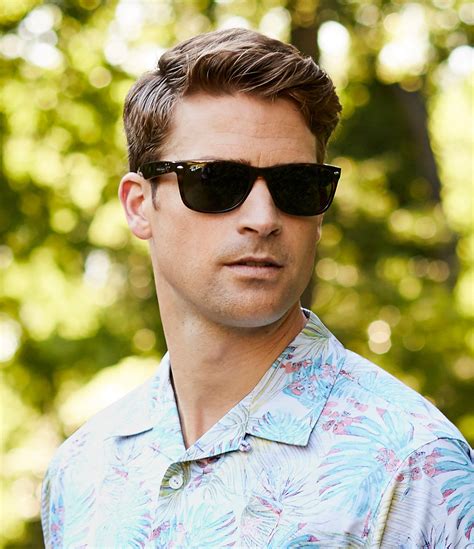 Ray Ban Unisex Oversized Tortoise Wayfarer Sunglasses At Hamilton Place