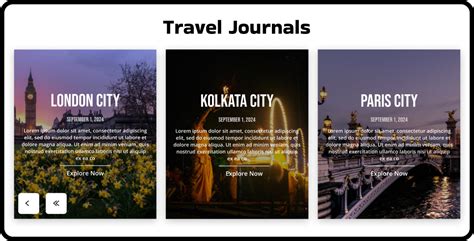 Slide Through Style And Showcase Your Content In A Sleek Interactive