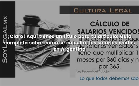 Claro Aquí tienes un título para tu artículo Guía completa sobre