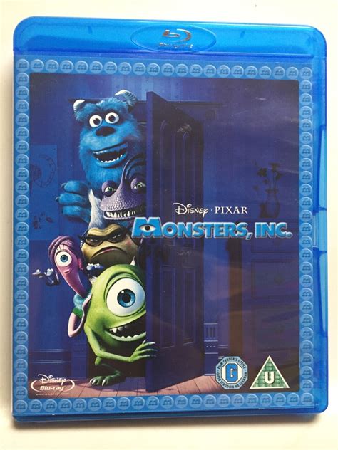 Monsters Inc Blu Ray Disc