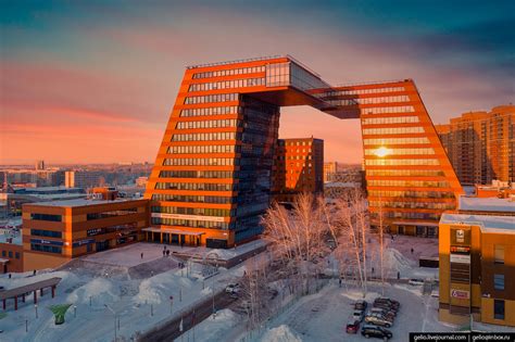 Новосибирский Академгородок с высоты Gelio — Livejournal