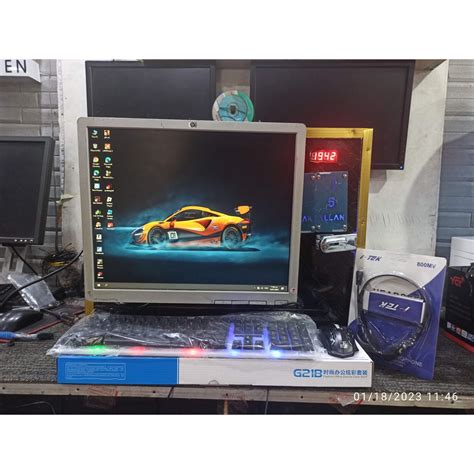TABLETOP PISONET Intel Core I3 4th Gen 8gb Ram 500gb HDD 1gb 64bit 17