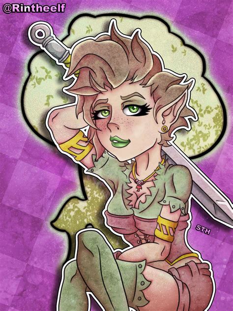 Rin The Elf By Xin0555 On Deviantart