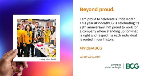 Uday Kumar Nair On Linkedin Prideatbcg Pridemonth Bcg