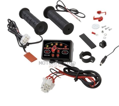 Find SYMTEC HEAT DEMON ATV HEATED GRIP THUMB WARMER QUAD ZONE PACK POCO GRIPS In Champlain