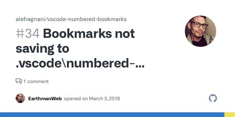 Bookmarks Not Saving To Vscode Numbered Bookmarks Json Issue Alefragnani Vscode
