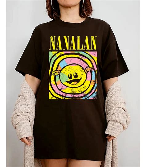 Vintage Nanalan Meme Trending Tshirtcartoon Clothingretro Peepo Shirt