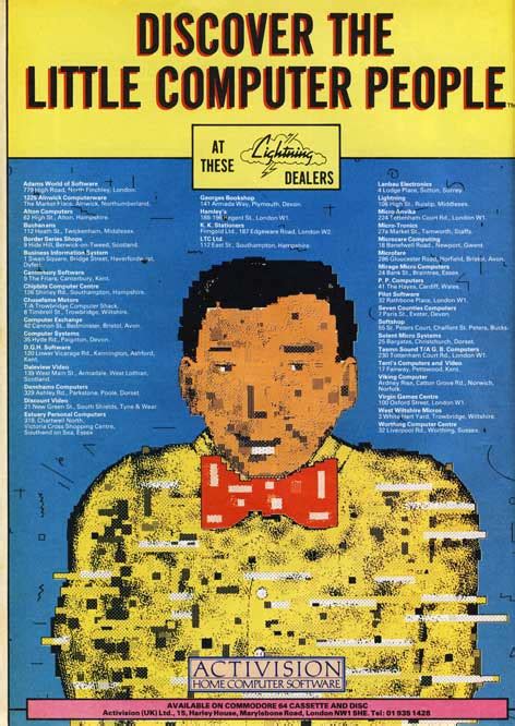 Little Computer People Commodore 64 Game Download Disktape Music