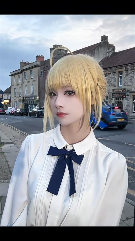 Saber Cosplay CN 河野华 saber cosplay costume sabercos saber cosplay costume sabercos