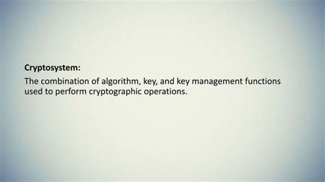 Introduction To Cryptography PPTX