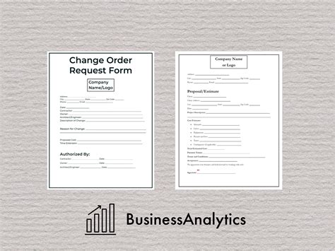 Contractor Forms Bundle Essential Paperwork For Your Contracting