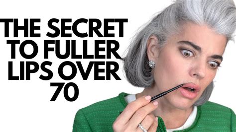The Secret To Fuller Lips Over 70 Nikol Johnson Youtube