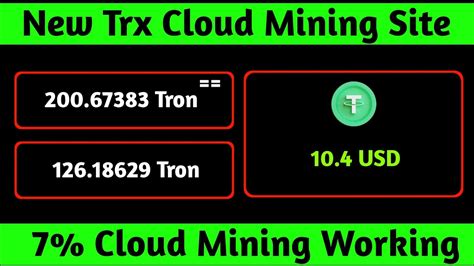Free USDT Cloud Mining Website Today 2022 USDT Mining Site New