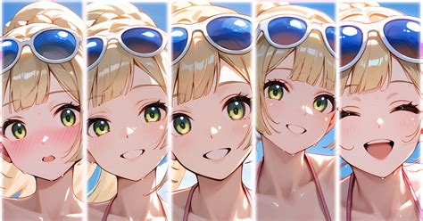 リーリエポケモン Lillie Summer 2024 🏖️ Paquebotaiのイラスト Pixiv