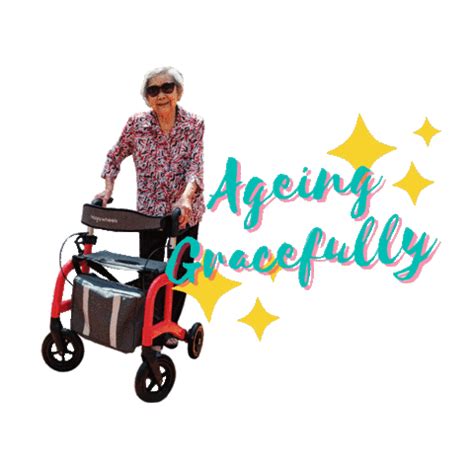 Age Gracefully Ageing Sticker By The Golden Concepts For IOS Android