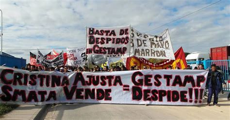 Otra Vez Los Operarios Despedidos No Pudieron Ingresar A Gestamp