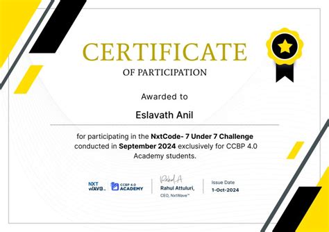 eslavath anil on linkedin consistency nxtwave nxtcodechallenge