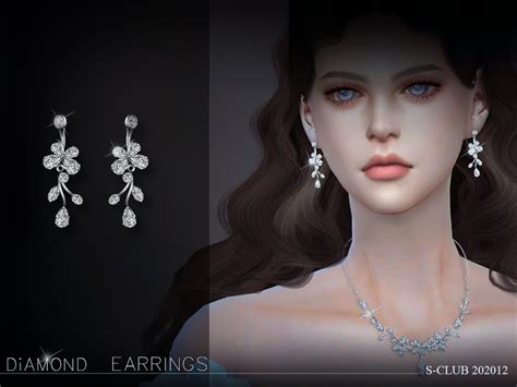 The Sims Resource S Club Ts4 LL EARRINGS 202012