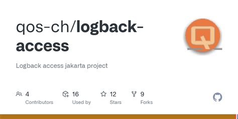 Github Qos Chlogback Access Logback Access Jakarta Project
