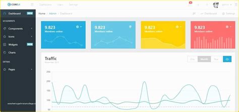 Free Bootstrap Admin Templates 2017 Of 12 Best Free Angularjs Admin