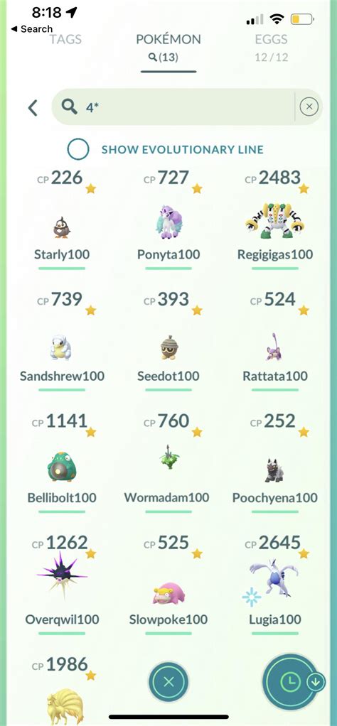 I Have The Most Useless Set Of Hundos To Ever Exist Rpokemongo