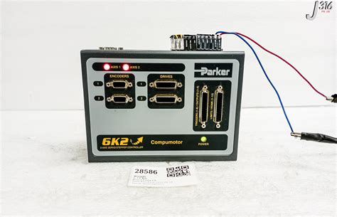 28586 Parker 6k2 2 Axis Servo Stepper Controller 6k2 Nk J316gallery