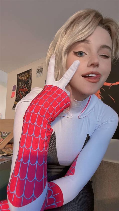 Ghost Spider In 2024 Cosplay Woman Spider Gwen Costume Cosplay Outfits