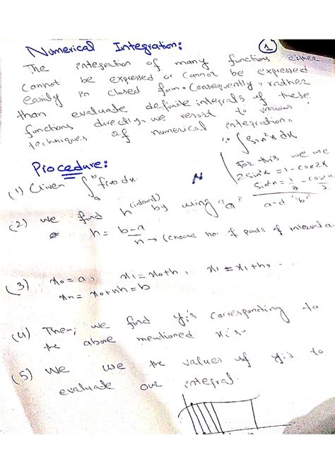 Numerical Integration These Consequently Than Directly We Resort Integration Evaluate
