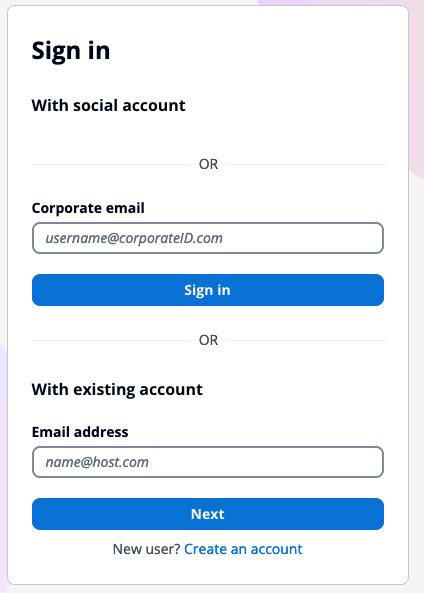 Cognito Hosted Ui Is There A Way To Have Only Corporate Email Option And Not With Existing