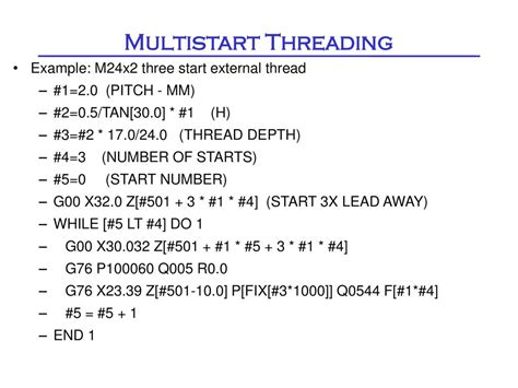 G Code Primer Quick Review G X Z Rapid Traverse Ppt Download