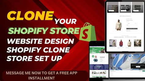 Clone Shopify Store Redesign And Duplicate Shopify Store With App