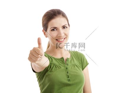 竖起大拇指高清摄影大图 千库网