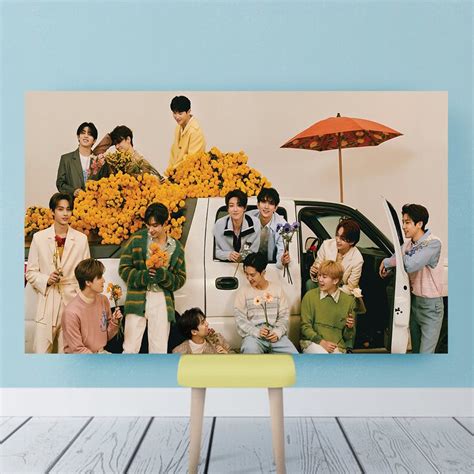 Seventeen Poster Ready To Love Album Photo SVT Ready To Etsy