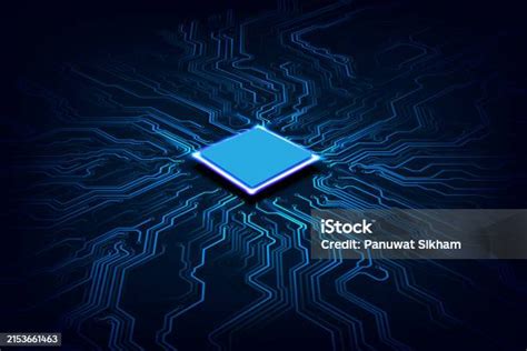 회로 기판 기술 배경 중앙 컴퓨터 프로세서 Cpu 및 Gpu 개념 마더보드 디지털 칩 기술 과학 배경 반도체에 대한 스톡 벡터 아트 및 기타 이미지 Istock