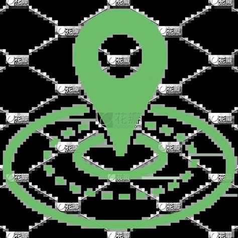 ICON 矢量地图导航定位图标11素材 花瓣网