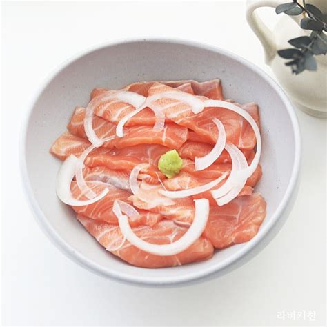 생연어 요리 연어덮밥 만들기 연어 사케동 소스 연어 회덮밥 만들기 연어 숙성 네이버 블로그