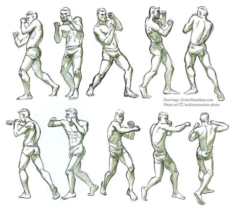 Tumbln With Kt Fighting Drawing Art Reference Poses Drawing
