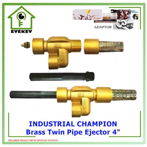 Industrial Champion Brass Twin Pipe Ejector 4 Lazada Ph