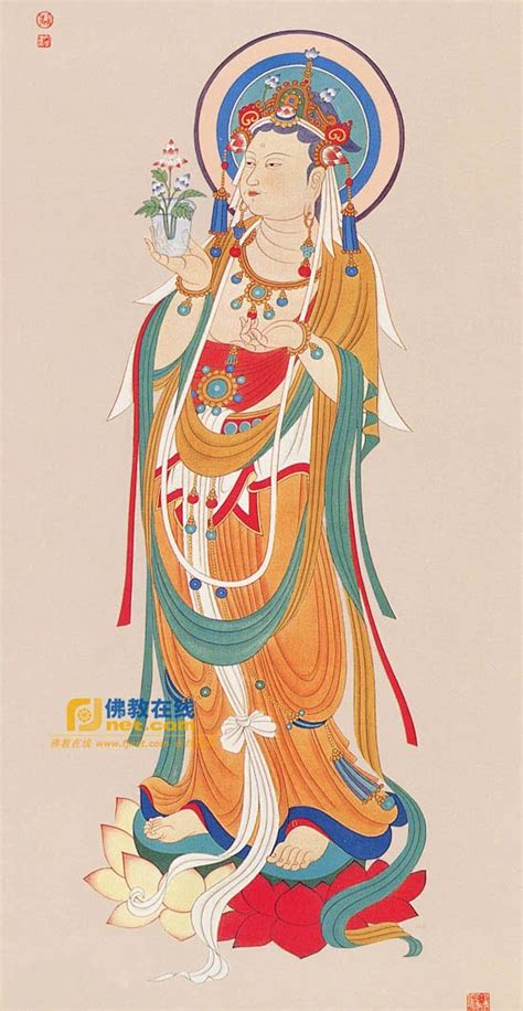 敦煌飞天与壁画 图片 佛教在线 图片 壁画图片素材 花瓣网