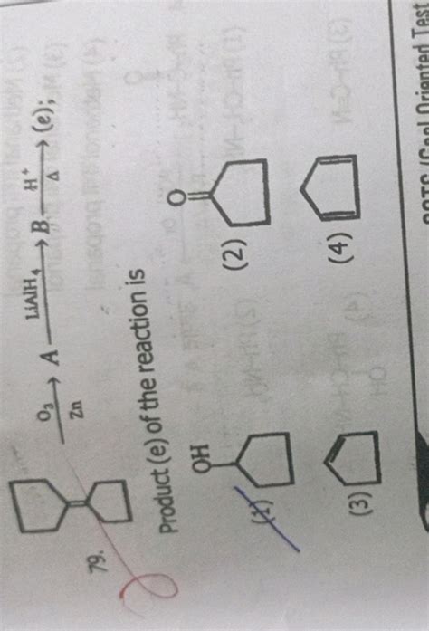 79.\[\xrightarrow [ 2 \mathrm { n } ] { \mathrm { O } _ { 3 } } A \xrig..