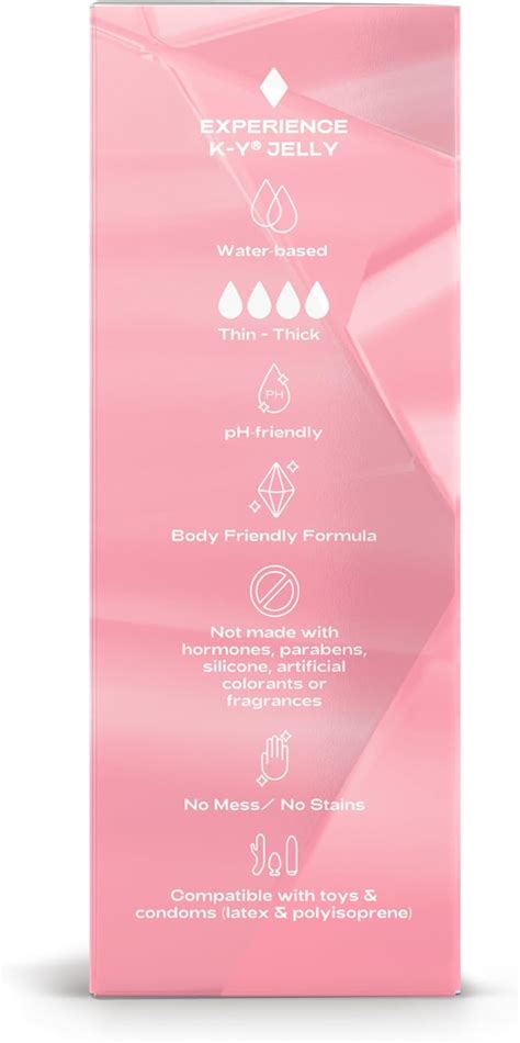 K Y Jelly Personal Lubricant Body Friendly Water Based Formula Safe